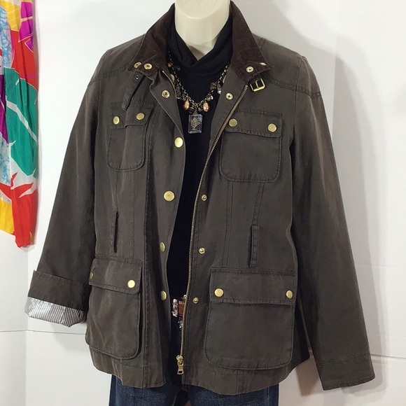 Banana Republic | Jackets & Coats | Banana Republic Zip Front Utility ...